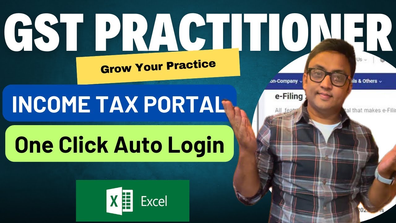 GST Practitioner| Grow Your Tax Practice | Income Tax Auto Login | # ...