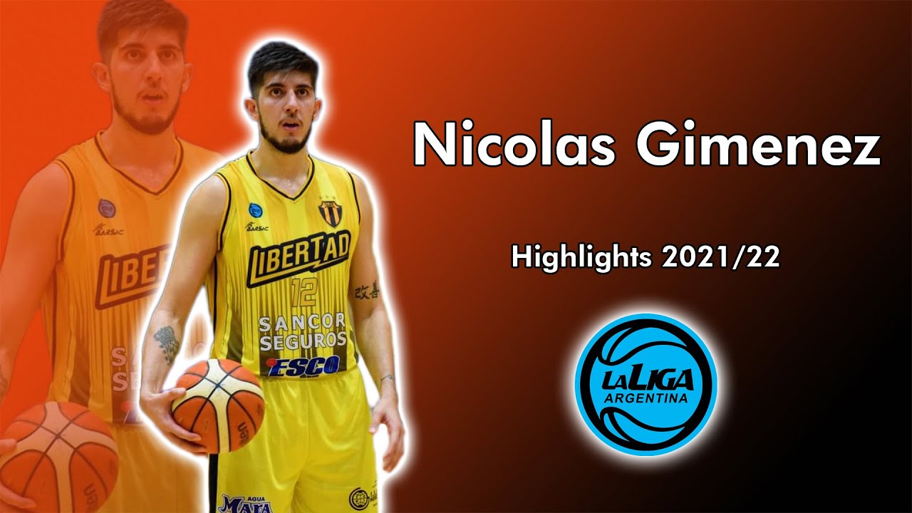 Nicolas Gimenez Highlights 2021/22 || Libertad de Sunchales - Liga ...