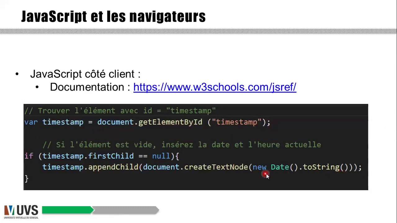 Vidéo Java script 2ème partie du cour. - YouTube