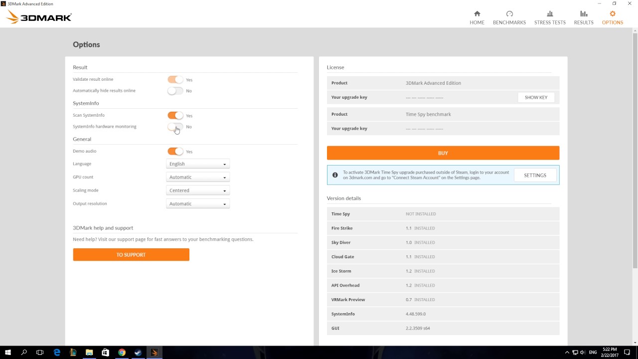How To Enable System Info Hardware Monitoring In 3DMark - YouTube