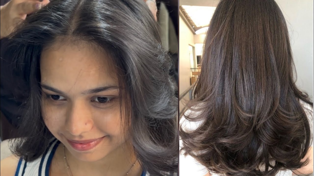 LONG LAYERED HAIRCUT TUTORIAL | HOW TO FIX CHOPPY LAYERS | LONG LAYER ...