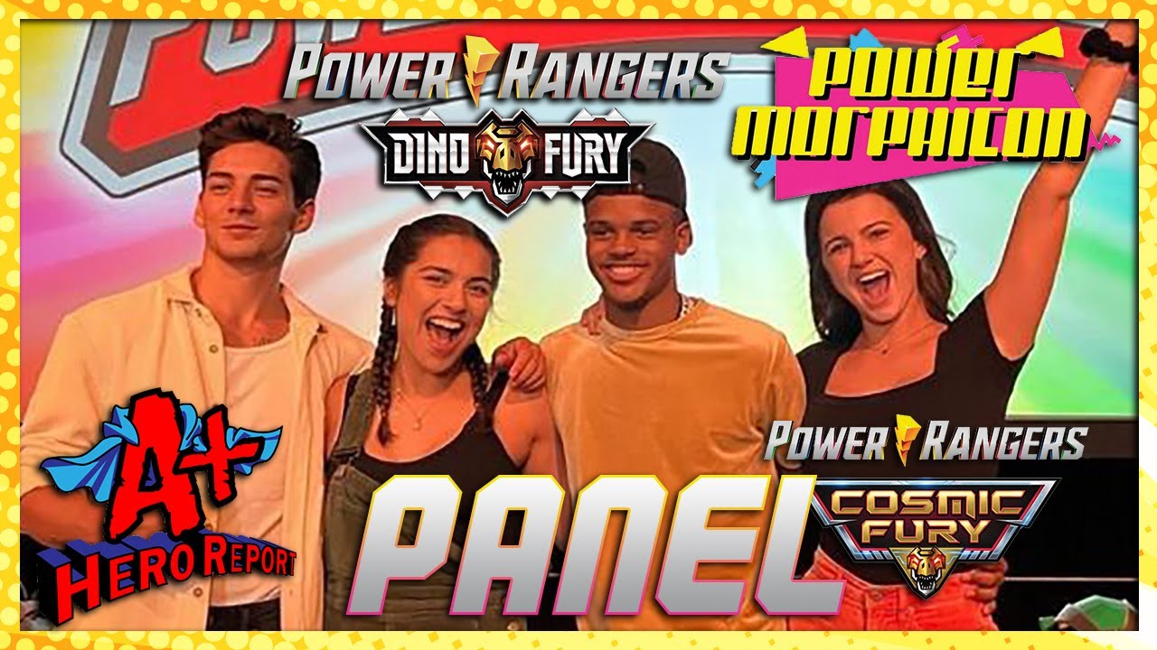 Power Rangers Dino Fury PANEL | COSMIC FURY Cast Revealed! | Power ...