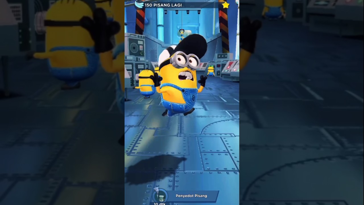 Minion run to get banana #minions #animation #edit #shorts - YouTube