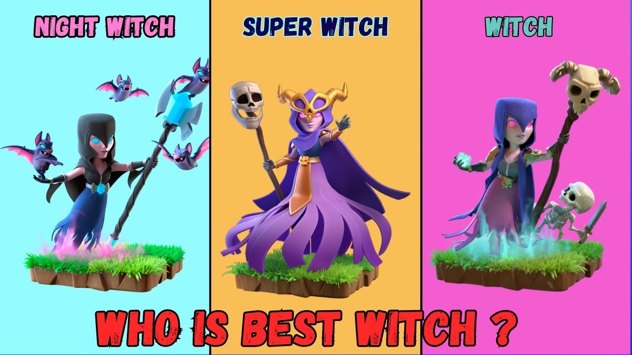 Which Witch is the Best? Comparing Night Witch, Skeleton Witch, and ...