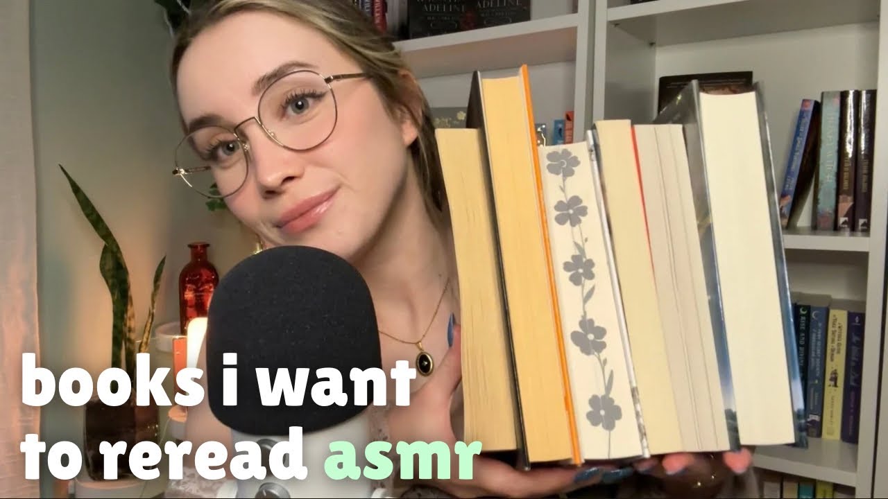 ASMR 📚 Books I Want to Reread (and plan to!) - YouTube