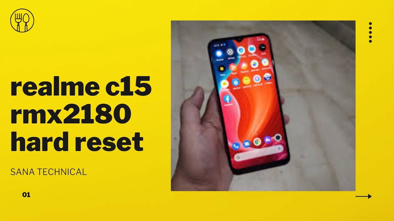 REALME C15 ( RMX2180 ) HARD RESET NO BOX NO ANY DONGLE - YouTube