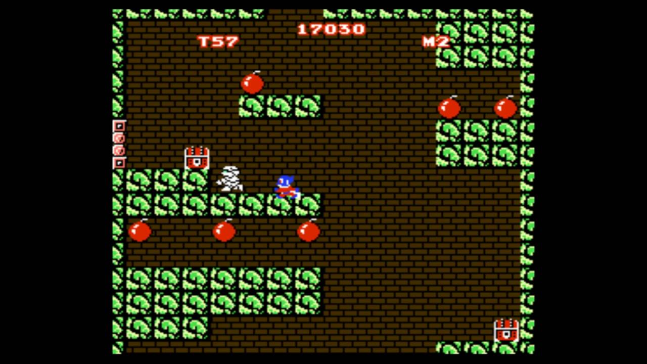 mighty bomb jack nes gameplay 60 fps - YouTube