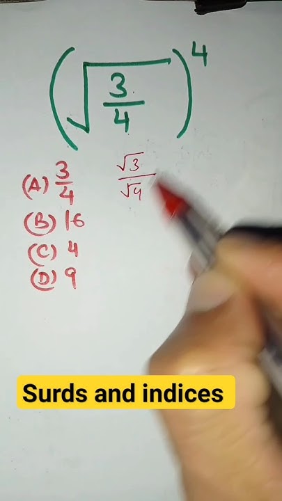 How to solve surds and indices based problem,under Root related simplification#maths # ...