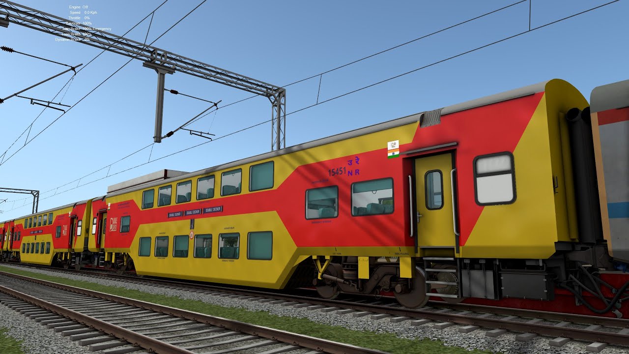 All Double Decker Trains Final External Look in Train Simulator Classic ...