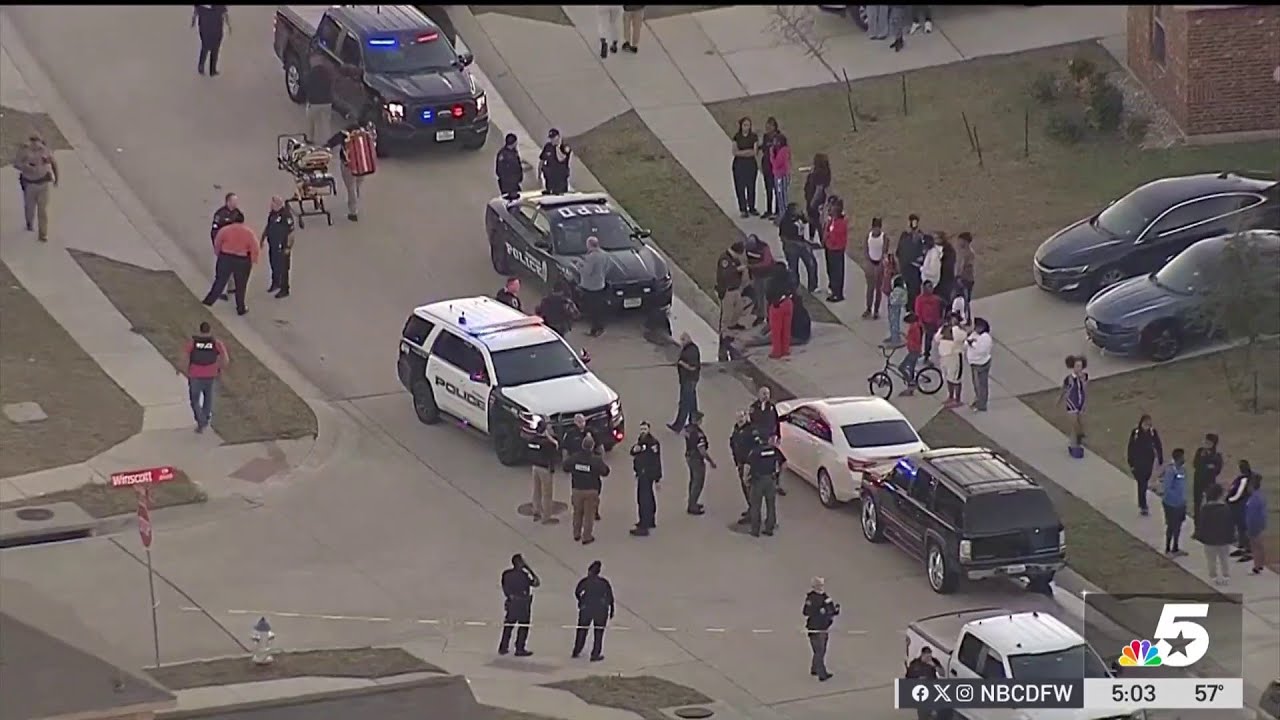 Gunfire erupts after large fight near North Forney High School ...