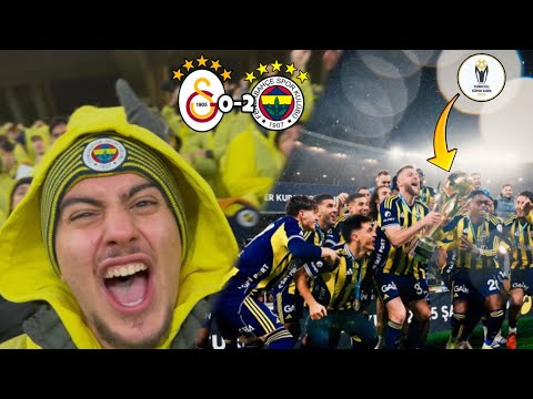 😎 G.SARAY'I SAHADAN SİLDİK! | Galatasaray 0 - 2 Fenerbahçe | Stadyum Vlogu | SÜPER KUPA F.BAHÇE'NİN!
