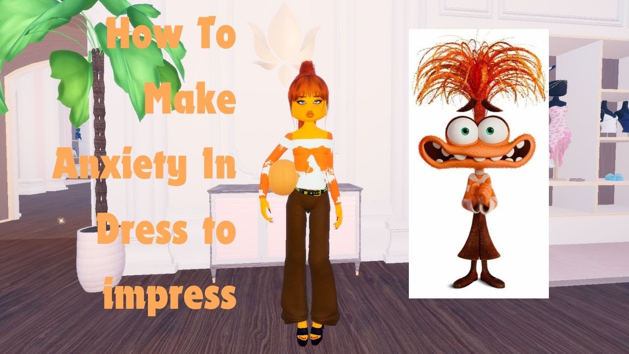 How To Make Anxiety In Dress To Impress - YouTube