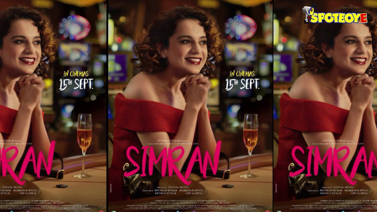 Simran New Poster Out: Kangana Ranaut Goes Glam In Red | SpotboyE - YouTube
