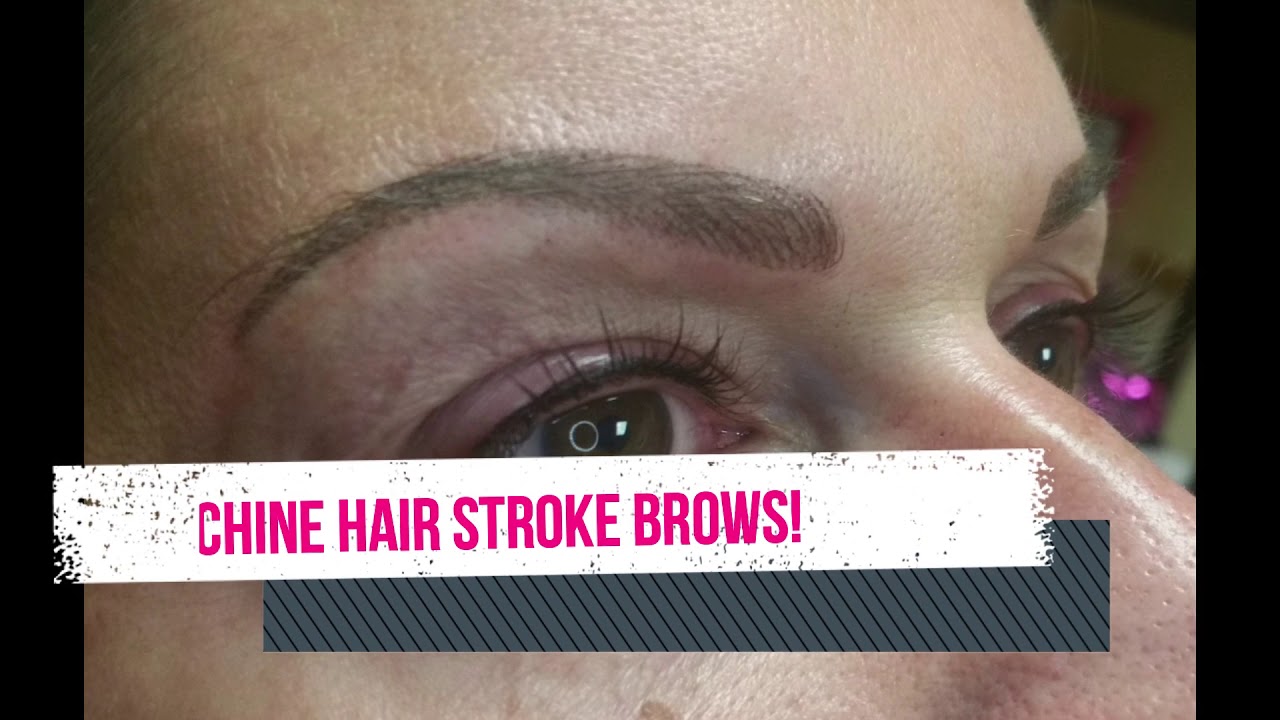Machine Hair Stoke Brows are my Favorite! - YouTube