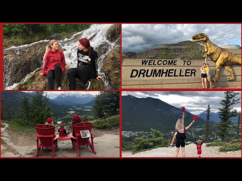 BANFF, DRUMHELLER, & CALGARY VLOG