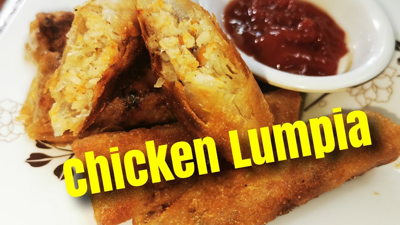 Chicken Lumpia/Spring Rolls - YouTube