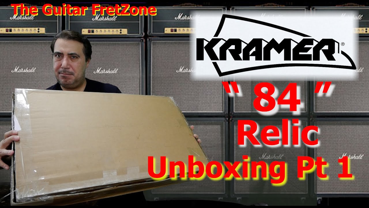 Kramer "84" - Custom Painted Relic - Unboxing Demo/Review Video - Pt1 # ...