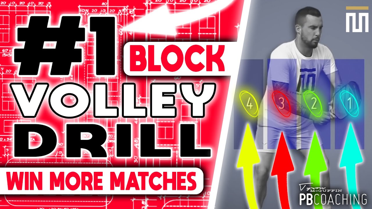 DOMINATE The Pickleball Kitchen Line With This Block Volley Pickleball ...