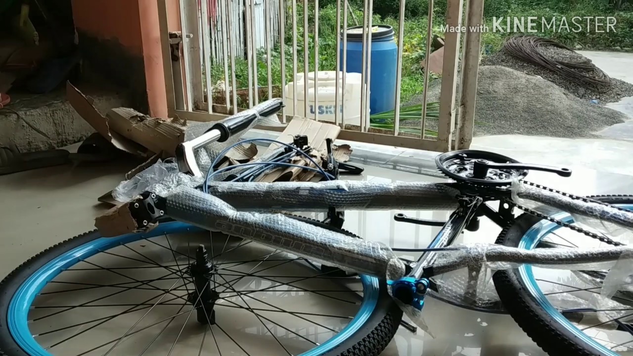 Assembling of cycle - YouTube