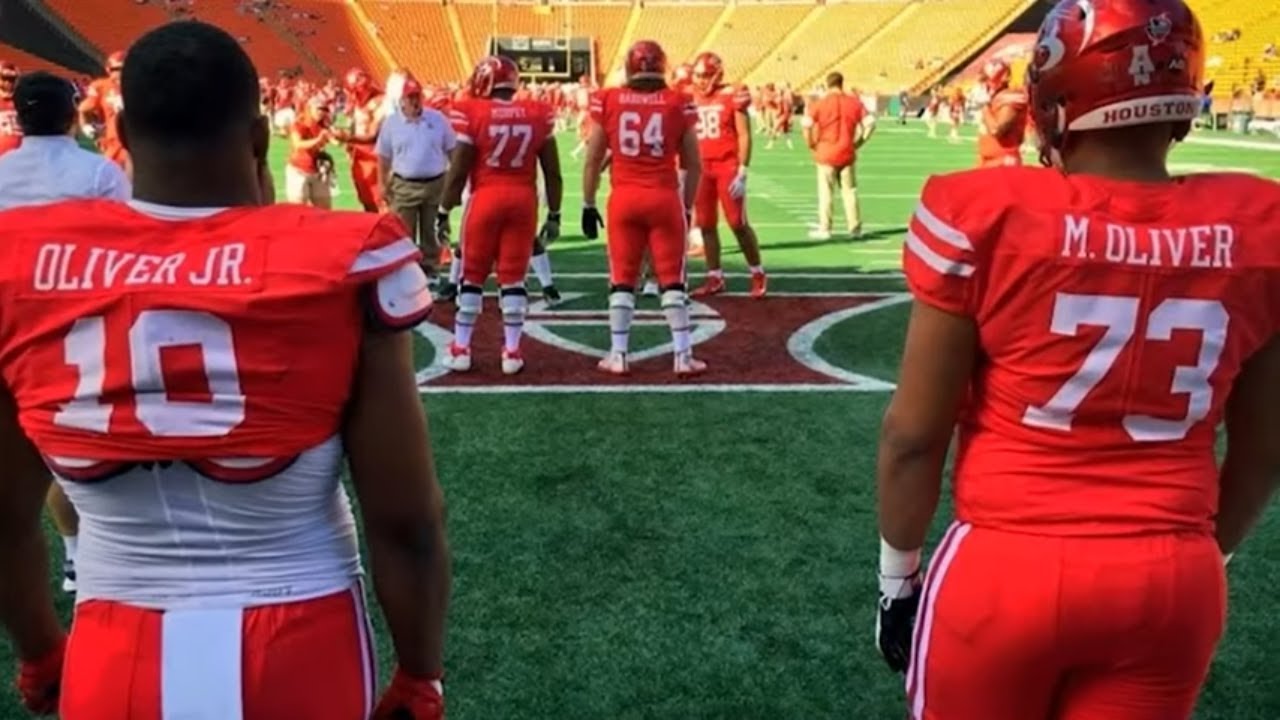 Ed Oliver flashes back on High School football career & his brother's ...