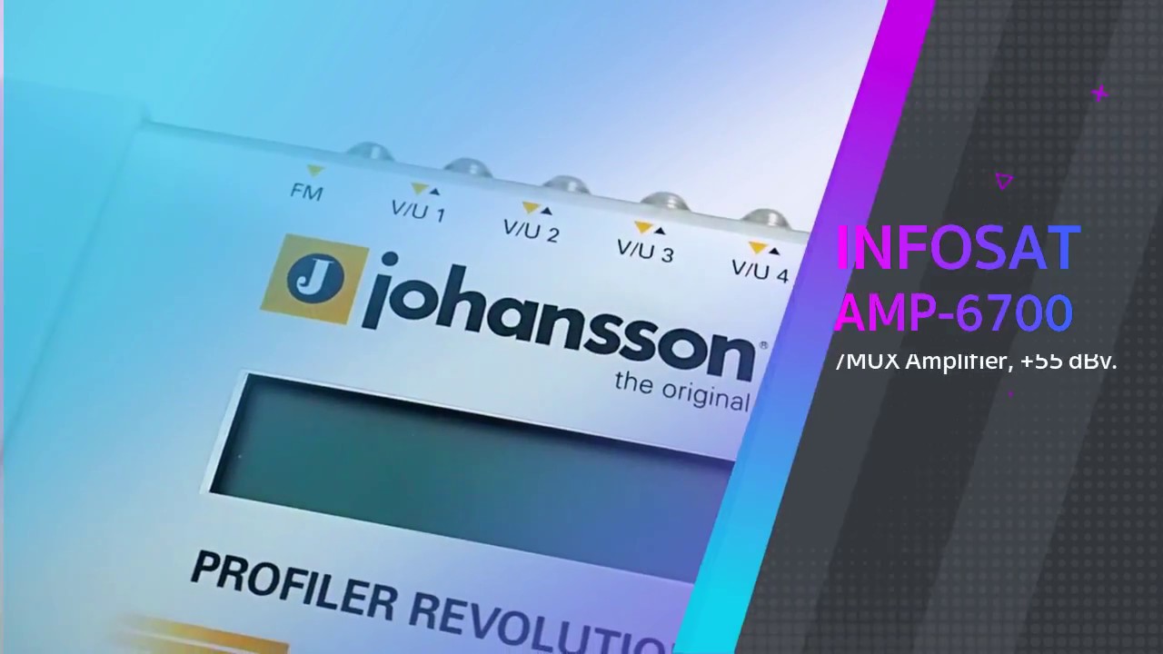 Infosat : AMP-6700 - YouTube