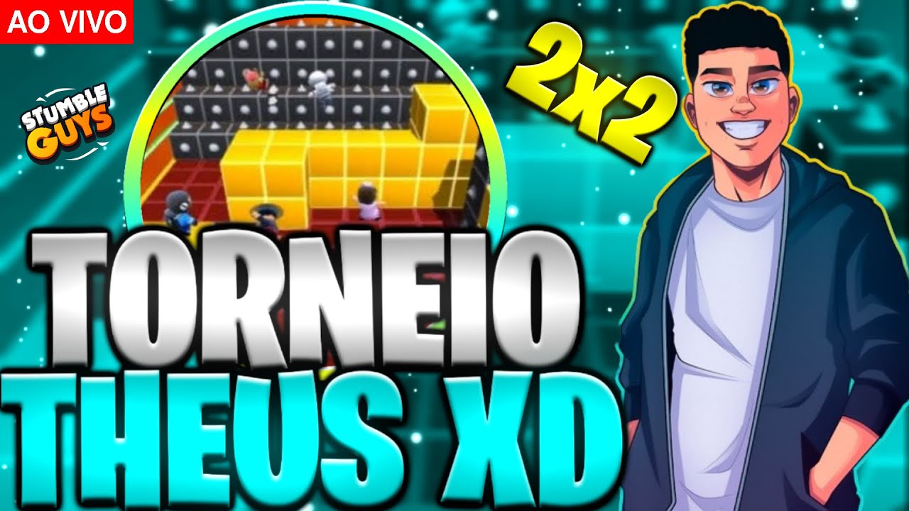 👑TORNEIO 2x2 DO THEUS XD 👑STUMBLE GUYS AO VIVO ‹ LUKEZINHO › - YouTube