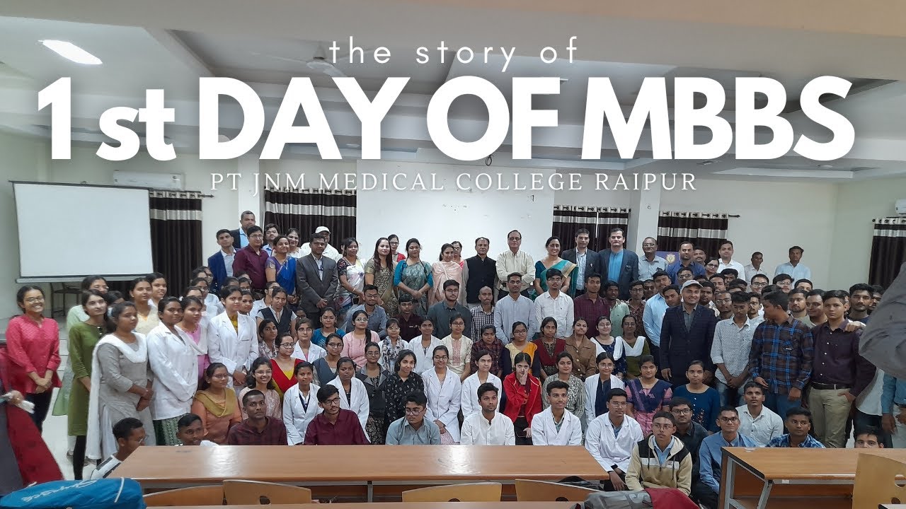 🌟 My First Day of MBBS at Pt. JNM Medical College Raipur | A Dream Come True 🚀 | Bhupendra ...