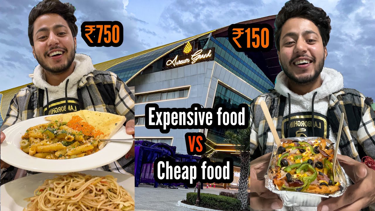 Five star VS zero star food Comparison |Aureum Grand hotel reviews | Rs ...