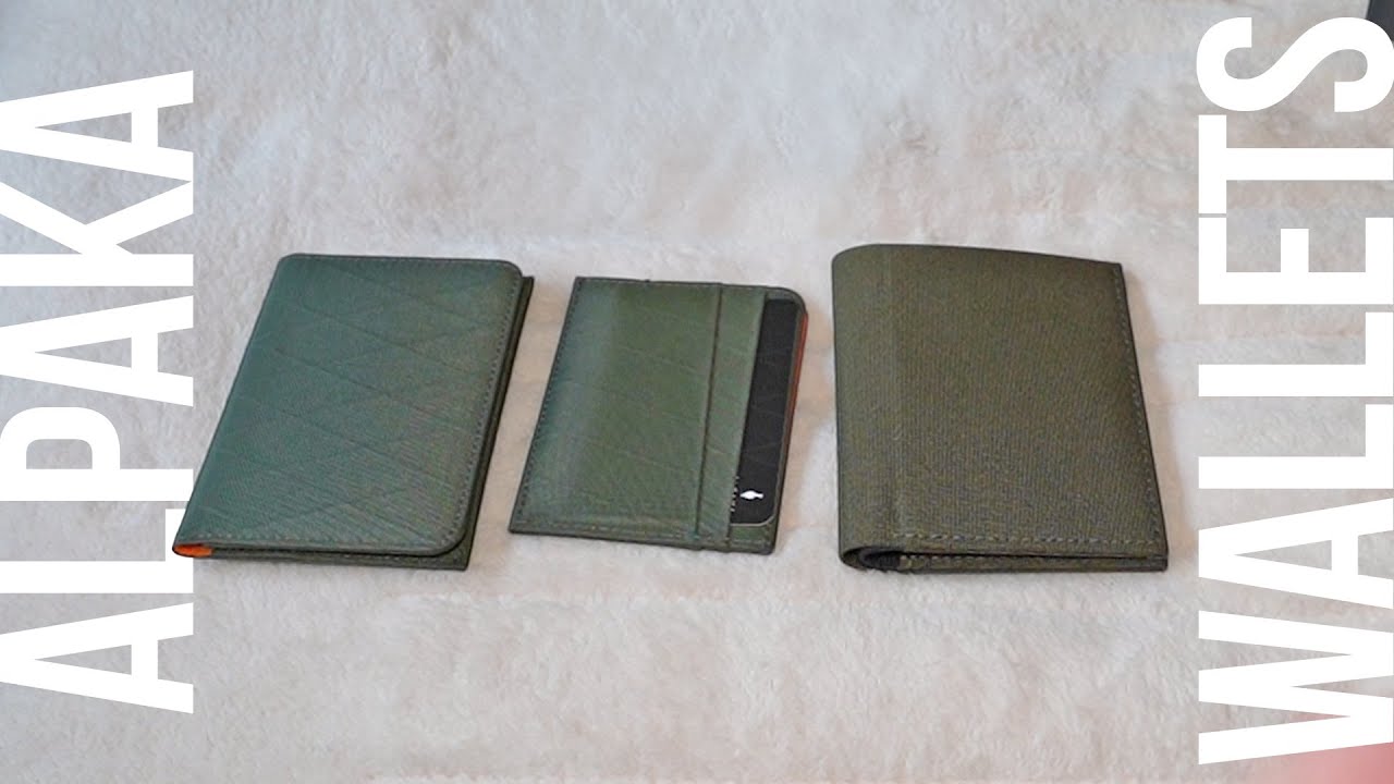 Alpaka Ark Wallets Comparison | Ark Bifold, Ark Card, Ark Bifold Cash ...