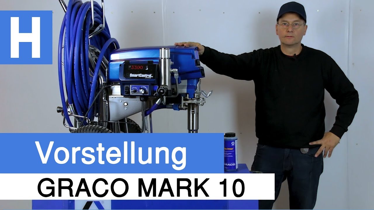 Graco Mark 10 Pro Contractor mit Smart Control - leistungsstarkes ...