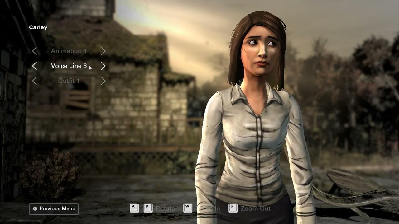 The Walking Dead: The Telltale Definitive Series Carley: All Animations, Voice Lines, Outfits ...