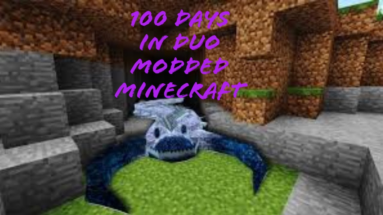 100 days in duo Modded Minecraft (part 1) - YouTube