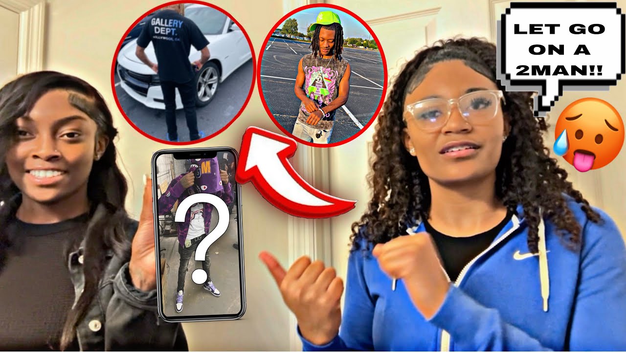 THEY CAUGHT US SNEAKING OUT TO GO ON A “2 MAN”PRANK ON BOYFRIENDS!! 👀🙊 ...