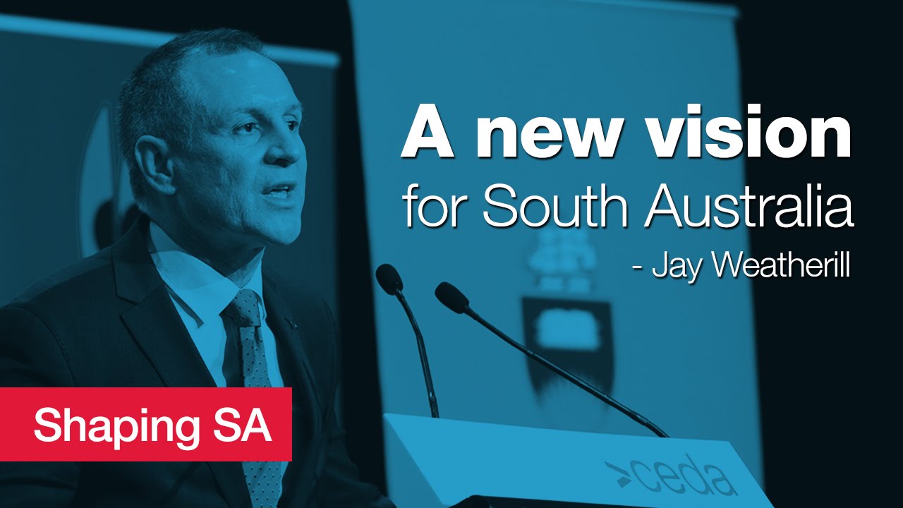 Jay Weatherill reveals 10 economic priorities for South Australia - YouTube