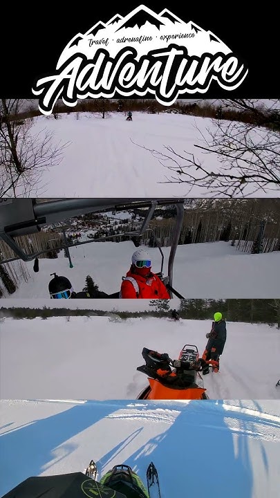 Snowmobiling Gone Wild: Goats 1, Cocoa 0, and the Porta-Potty Plunge! - YouTube