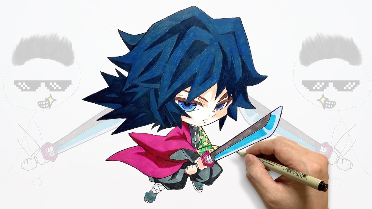 How to Draw Chibi Giyu Tomioka: An Easy and Fun Anime Art! - YouTube