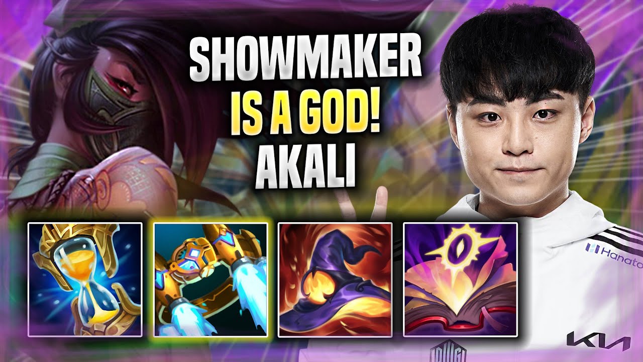 SHOWMAKER IS A GOD WITH AKALI! - DK ShowMaker Plays Akali MID vs Viktor ...