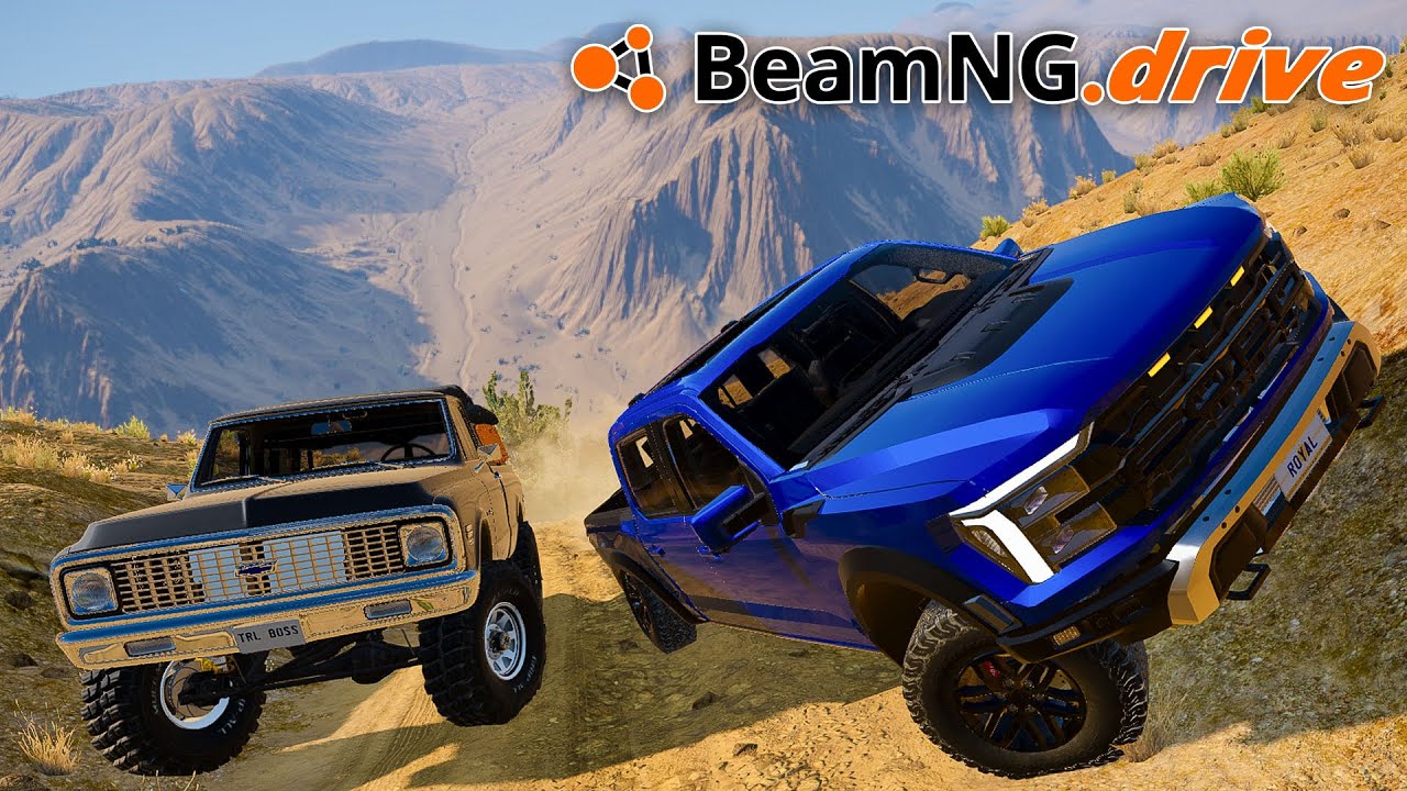 ¡Subidas EXTREMAS Chevrolet C10 vs FORD RAPTOR! | BeamNG.drive - YouTube