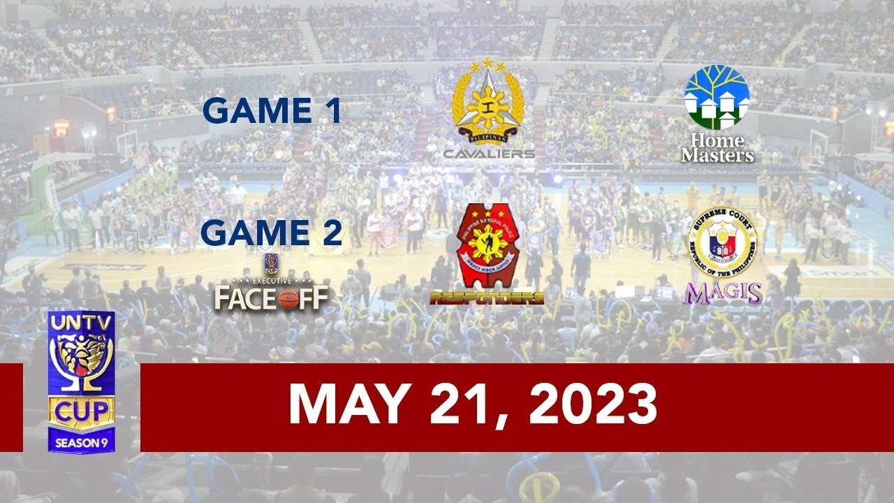 UNTV Cup: Full Games at Paco Arena, Manila | May 21, 2023 - YouTube