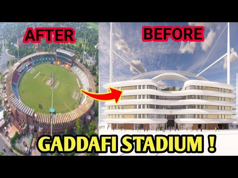 Gaddafi Stadium 🔥 3D model completed 🤑 | Gaddafi Stadium Today update ...