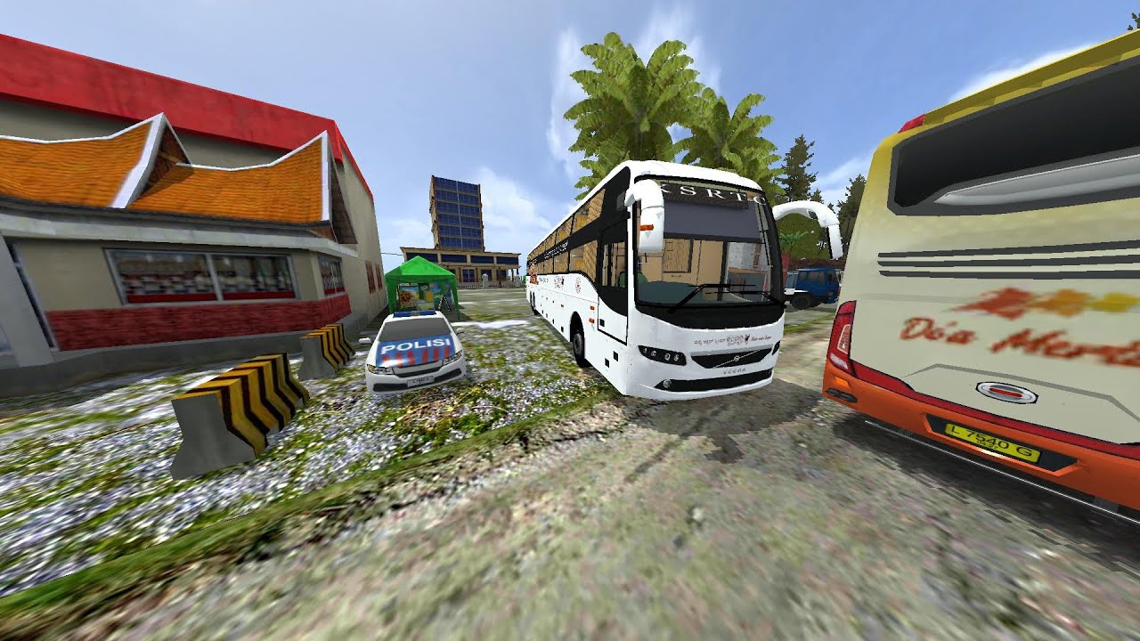 K S R T C bus mod in bus simulator Indonesia games map #mod #game # ...