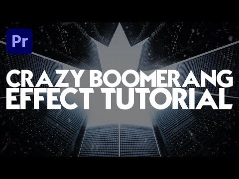 CRAZY Boomerang Effect | Premiere Pro