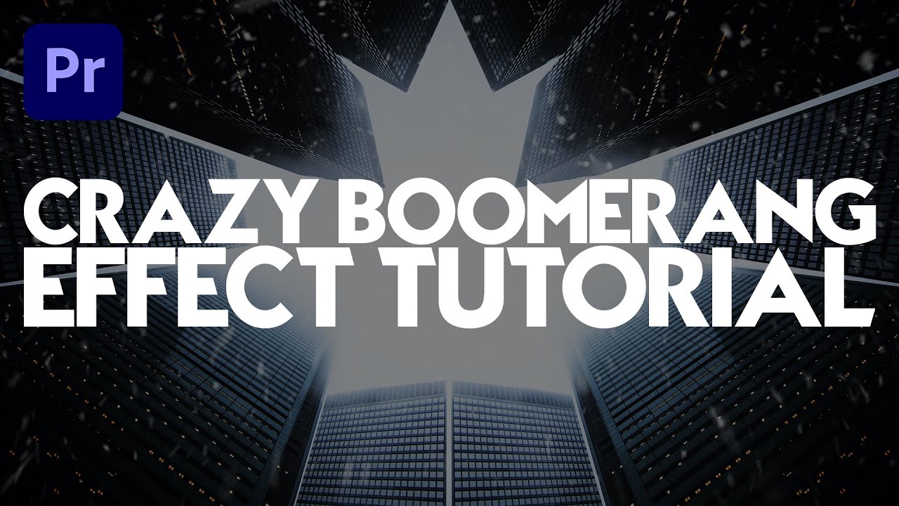 CRAZY Boomerang Effect | Premiere Pro - YouTube