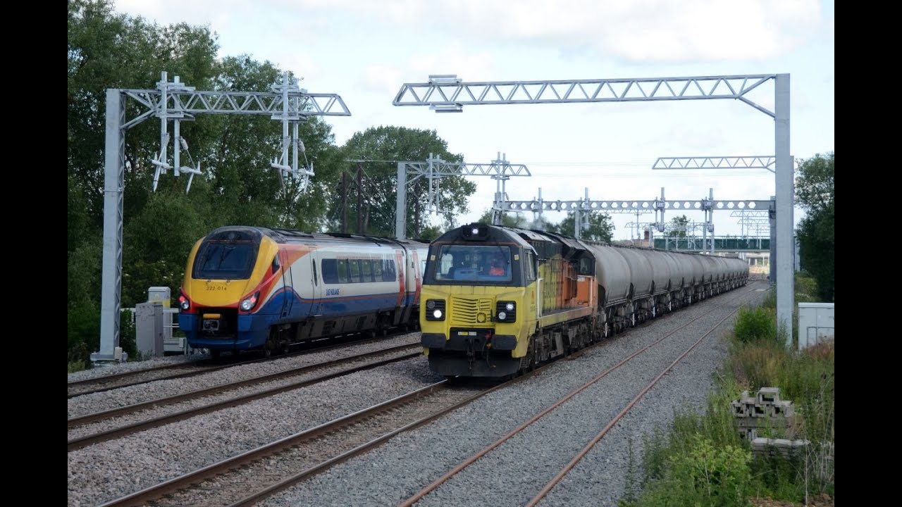 'Two For One Special' Passing Trains In 2019, Part 1 - YouTube