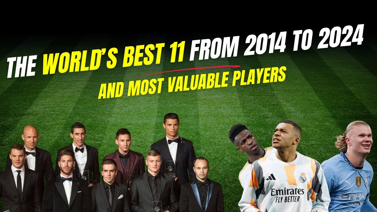 World’s Best XI (2014–2024) & Most Valuable Players Each Year 🌍⚽ # ...