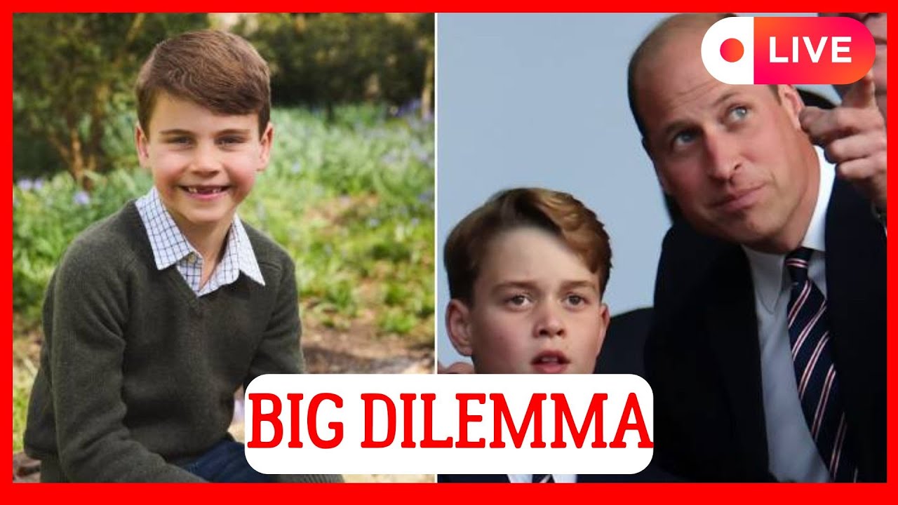 ROYALS IN SHOCK! PRINCE WILLIAM REVEALS PRINCE LOUIS' HEARTBREAKING ...