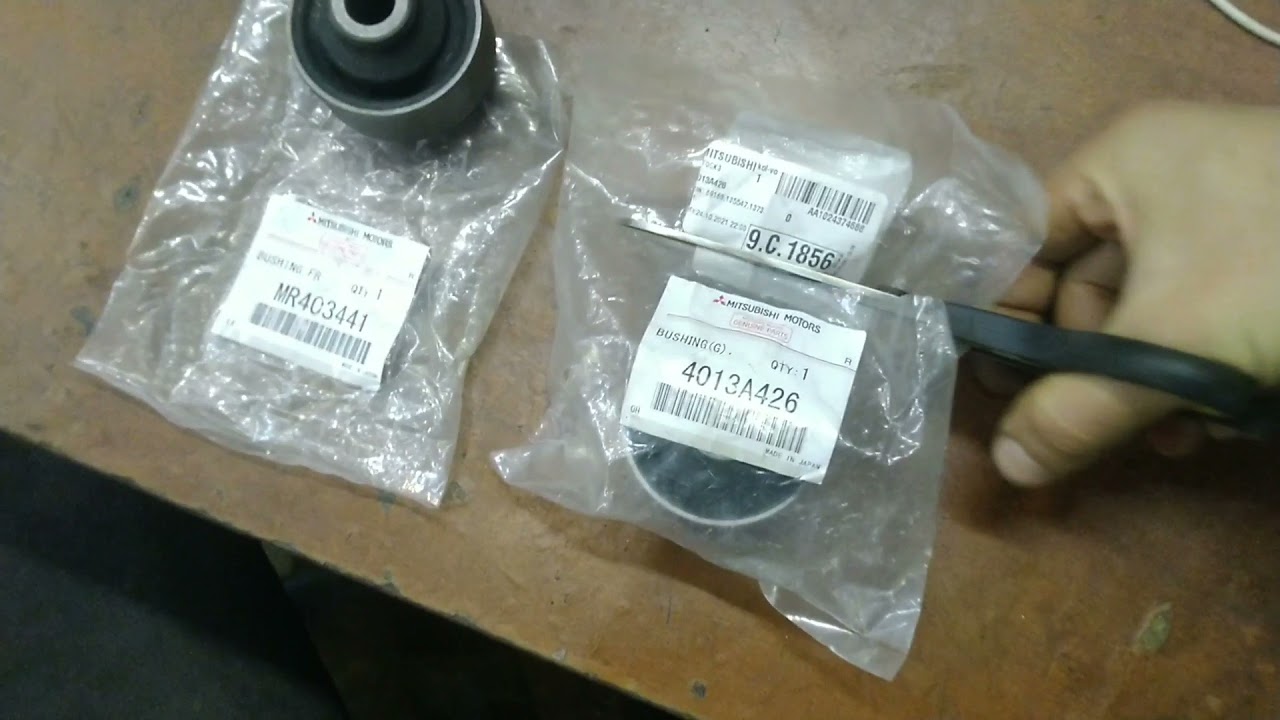 сайлентблоки передних рычагов mitsubishi outlander lancer mr403441 и ...