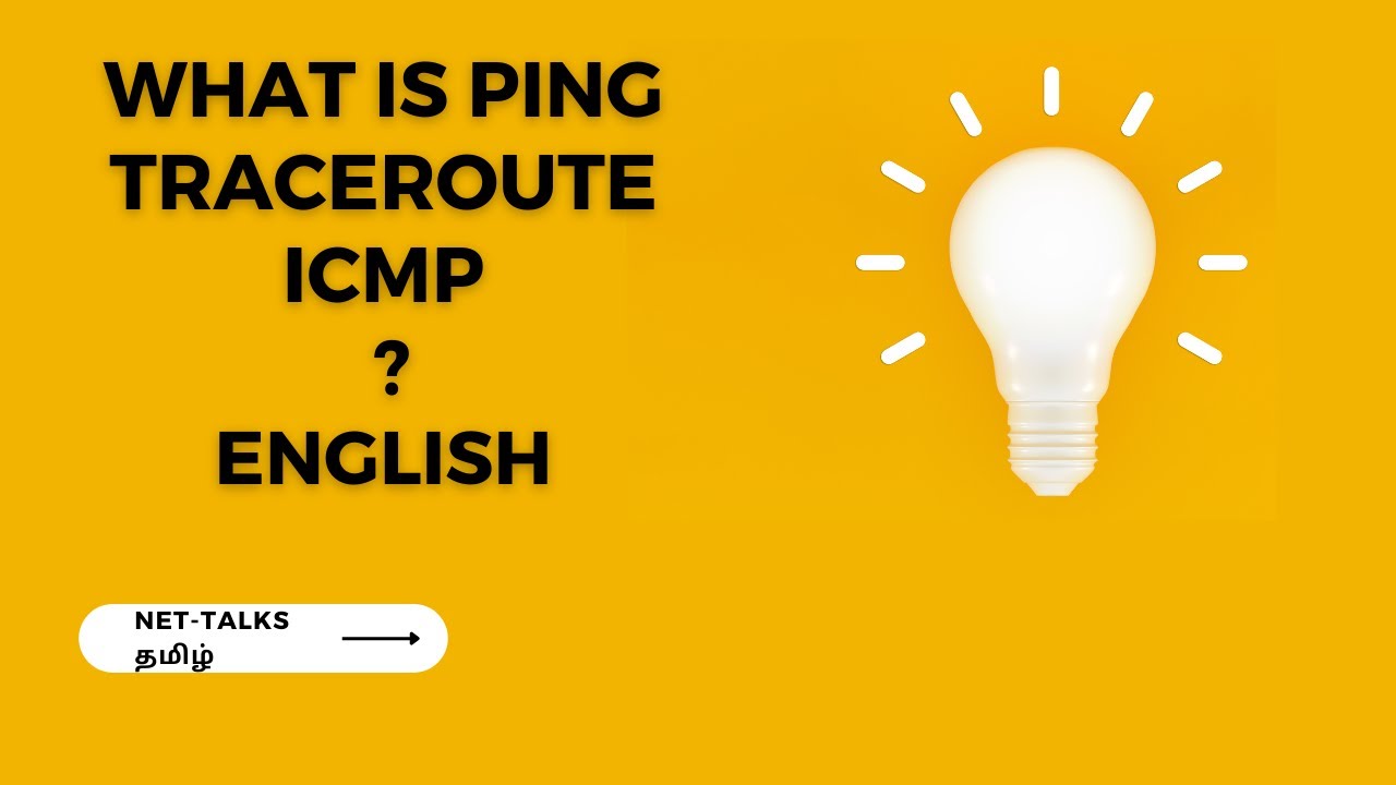 WHAT IS PING ICMP & TRACEROUTE? English - YouTube