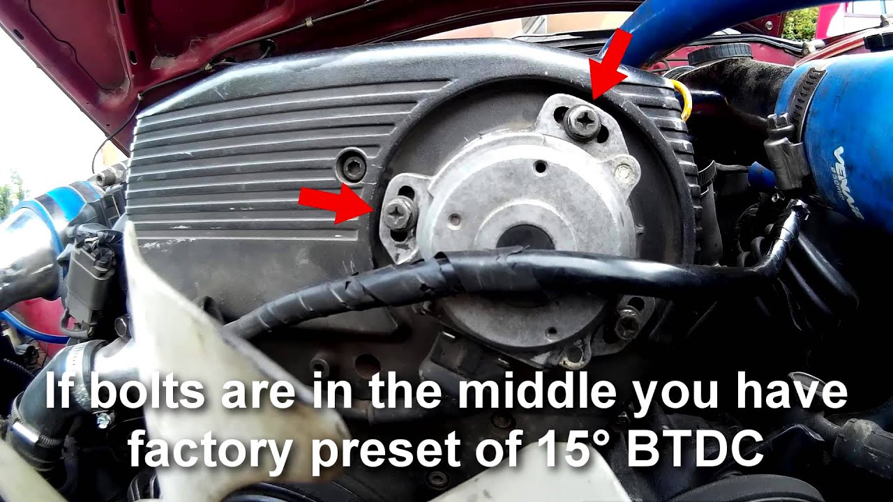 Nissan S13 Ignition Timing Adjustment (CA18DET) - YouTube