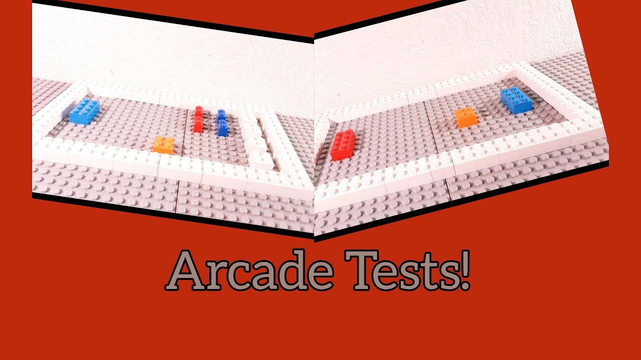 Lego Arcade Test - YouTube